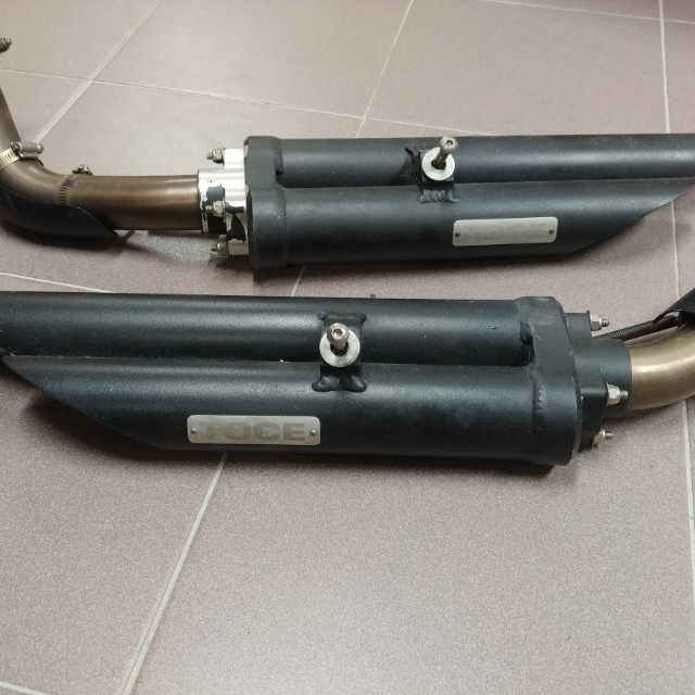 Toce Exhaust, Motorcycles, Motorcycle Accessories on Carousell