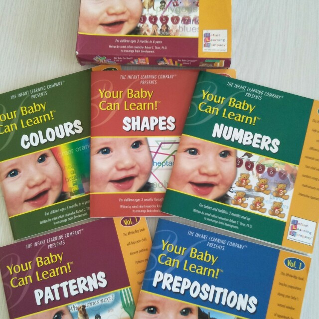 Your Baby can Learn 5 bookset, Babies & Kids, Going Out, Other Babies ... Your Baby can Learn 5 bookset, Babies & Kids, Going Out, Other Babies ...