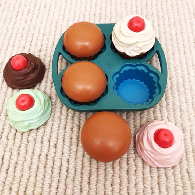 FISHER PRICE Vintage Play Food - Muffins, Babies & Kids, Infant ...