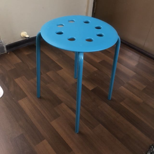 IKEA Round Chair / Stool, Furniture & Home Living, Furniture, Chairs on ...