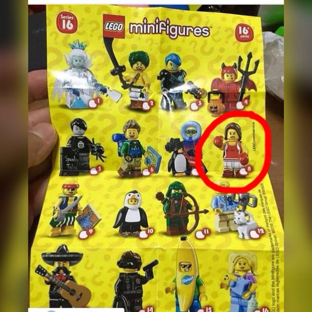Lego 71013 Collectible Minifigure Series 16: No 8 - Kickboxer Girl ...