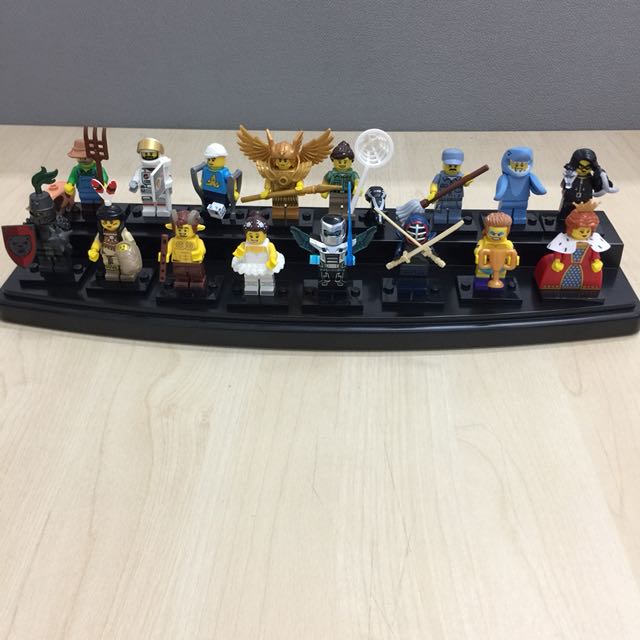 LEGO Series 15 Collectible Minifigure Full 16 Piece Set (71011) Bundle ...
