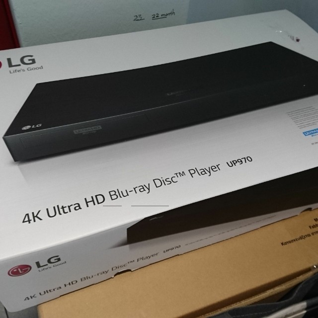 LG 4k player UP970, TV & Home Appliances, TV & Entertainment, TV on ...