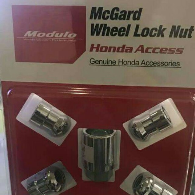 Mcgard modulo rim wheel tyre lock nut, Auto Accessories on Carousell