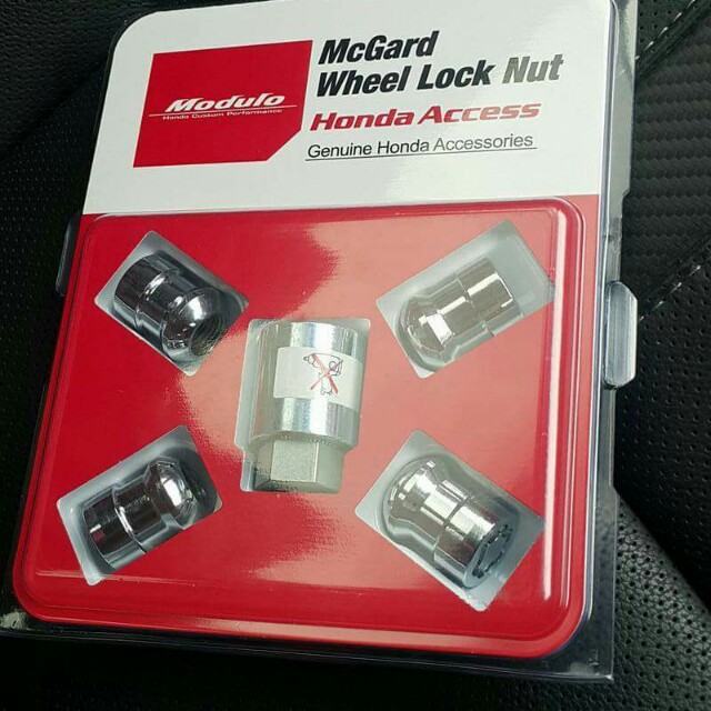 Mcgard modulo rim wheel tyre lock nut, Auto Accessories on Carousell