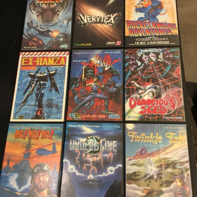 MD 遊戲 全部正版 part 1 （多谷）, 電子遊戲, 遊戲機配件, 遊戲週邊商品 - Carousell