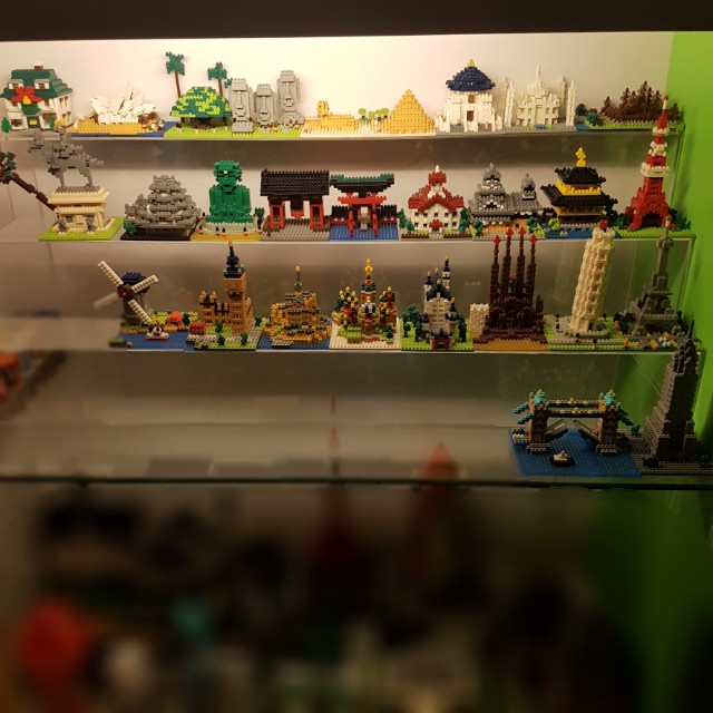 Nanoblock display set, Hobbies & Toys, Toys & Games on Carousell