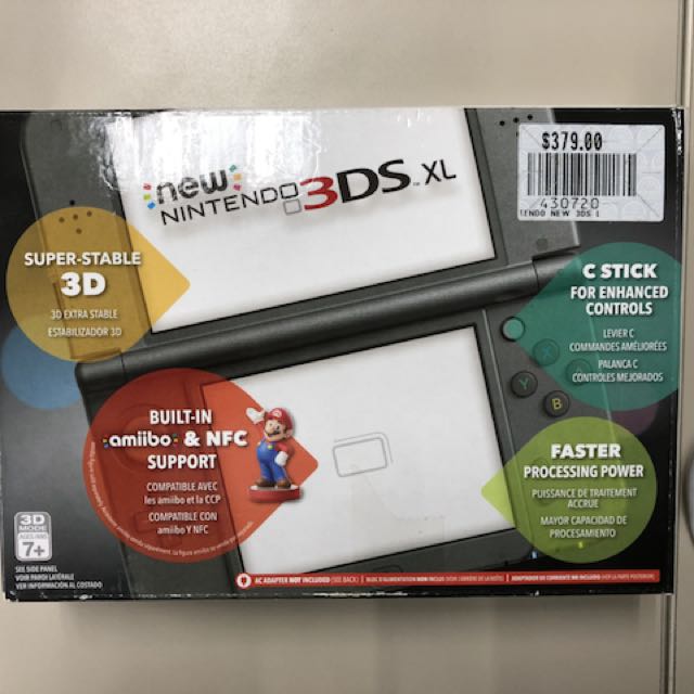 New 3DS XL Grey Color - Modified, Video Gaming, Video Game Consoles ...