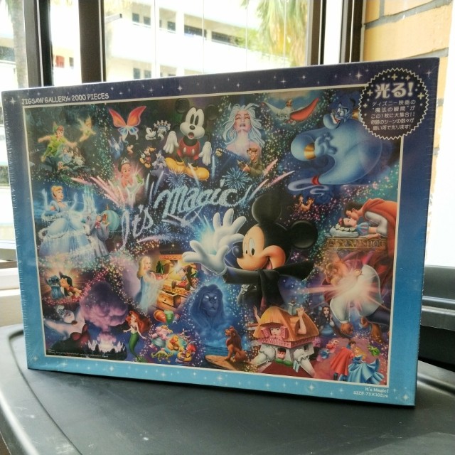 Original Tenyo Disney Jigsaw Puzzle 2000pcs, Hobbies & Toys, Toys ...