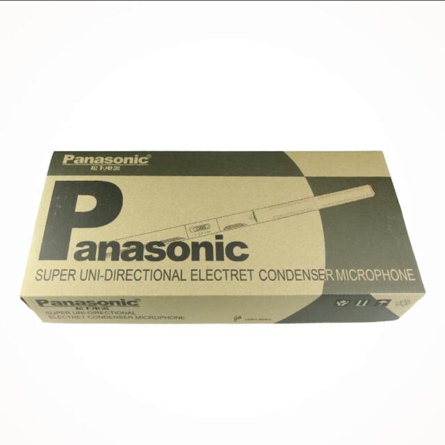 panasonic reporter unidirection electret condenser microphone ...