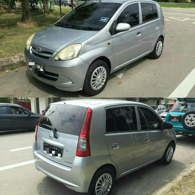 Perodua viva 850 mnual ccm 400, Cars, Cars for Sale on Carousell