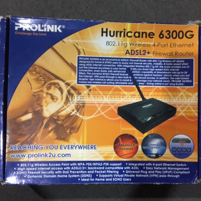 Prolink, Computers & Tech, Parts & Accessories, Networking on Carousell