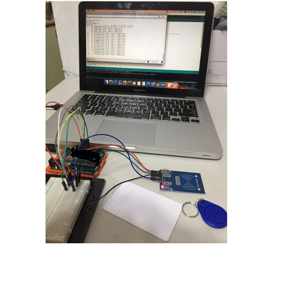 RFID RC522 kit card sensor module S50 card keychain usb raspberry pi ...