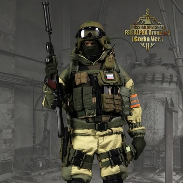 Super MC toys Mctoys Russian Spetsnaz FSB Alpha Group Gorka Version mcm ...