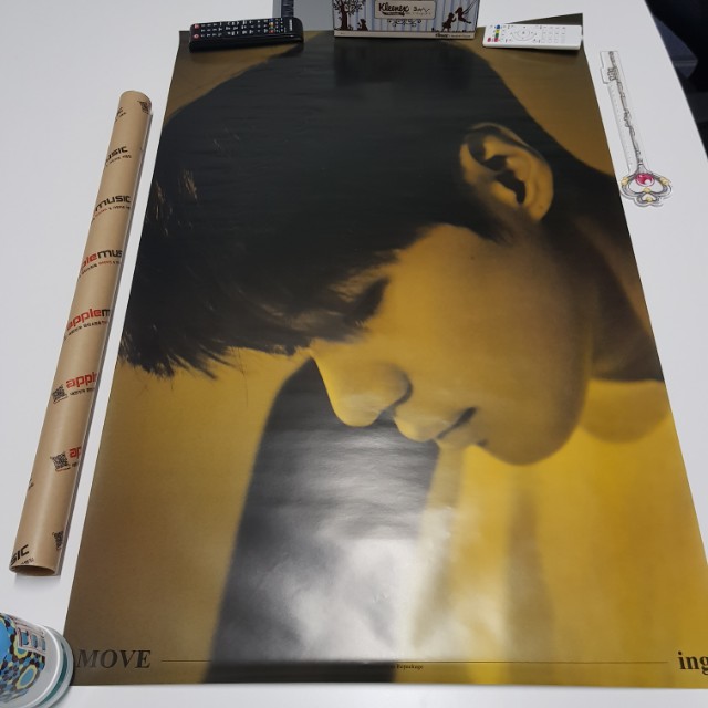 Taemin Poster direct from Korea Move re-packaging, Entertainment, K ...