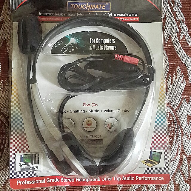 Touchmate Headset with Microphone, Audio, Microphones on Carousell
