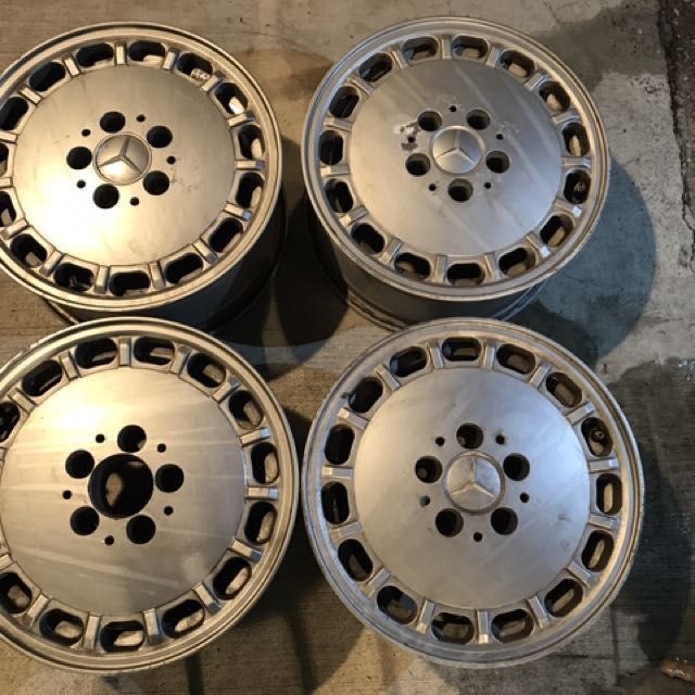 W124 Mercedes Benz Rims 15 Inch, Car Accessories on Carousell