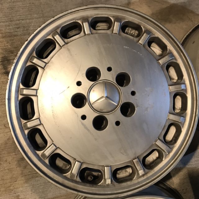 W124 Mercedes Benz Rims 15 Inch, Car Accessories on Carousell