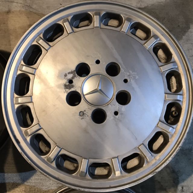 W124 Mercedes Benz Rims 15 Inch, Car Accessories on Carousell