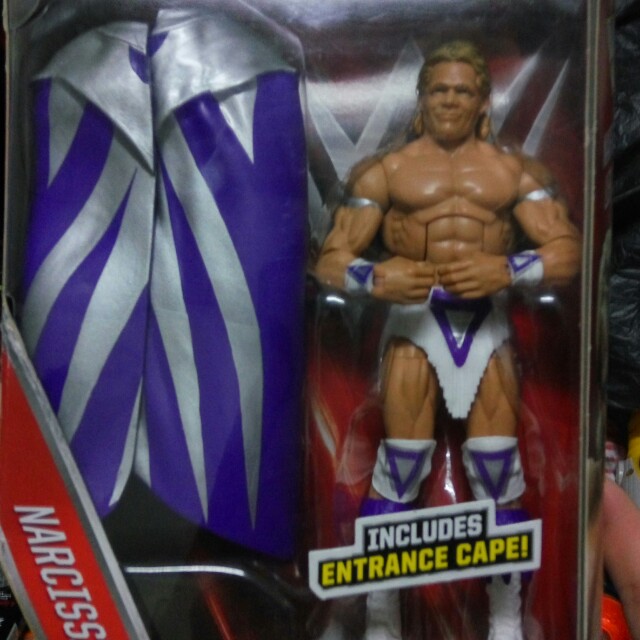 Wwe elite collection narcissist lex luger, Hobbies & Toys, Toys & Games on Carousell