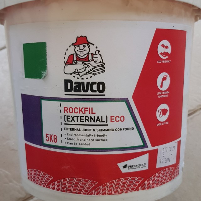 Davco Rockfil External ECO 5kg, Furniture & Home Living, Cleaning ...