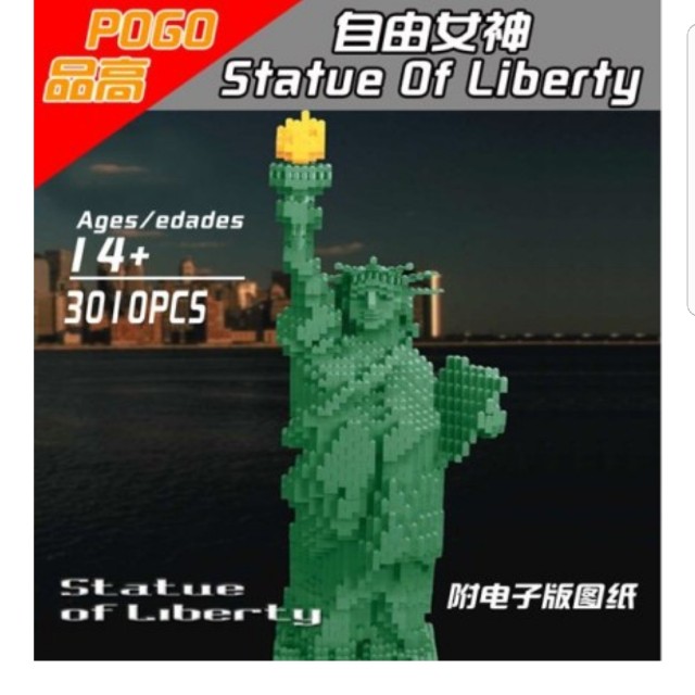 LEGO Statue Of Liberty Set 3450 Instructions, 47% OFF