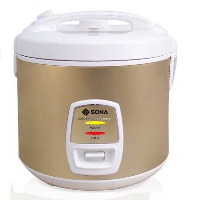 SONA SRC2601 1.8L Rice Cooker, TV & Home Appliances, Kitchen Appliances ...