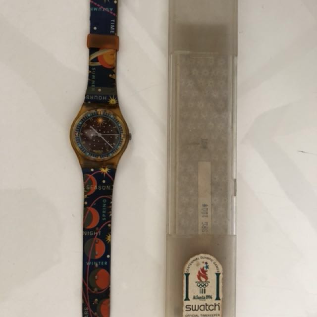 Swatch SOLAR watch, Luxury, Watches on Carousell