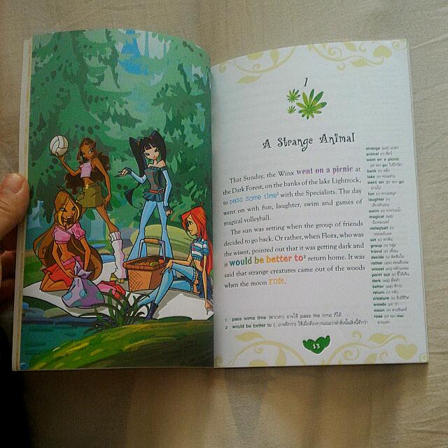 Winx Club "A Spell For Flora" 65 Pages, Hobbies & Toys, Books ...