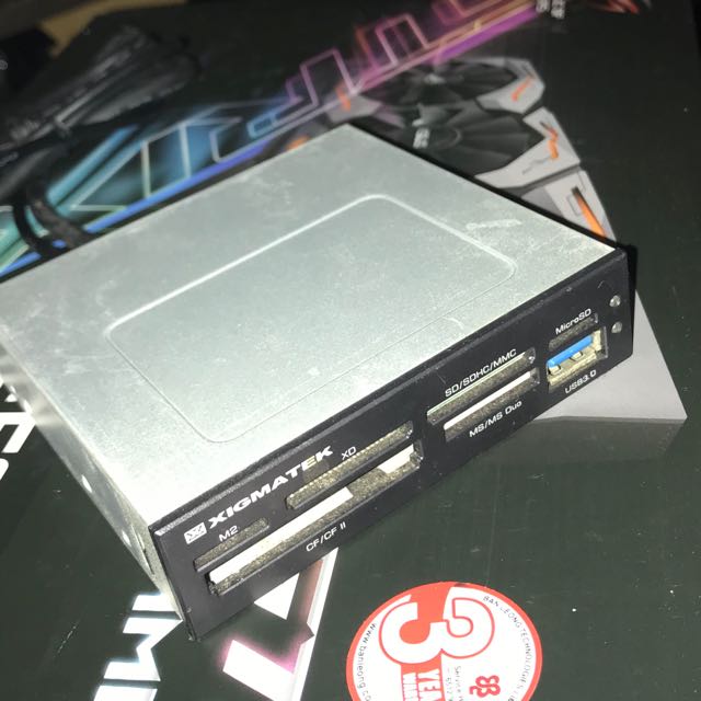 3.25” bay Internal Card Reader(USB2)+USB3 port, Computers & Tech, Parts ...