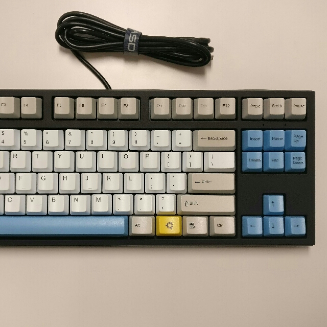 [GSS] 9 mth old WASD V2 87-Key Custom Mechanical Keyboard Blue Switch ...