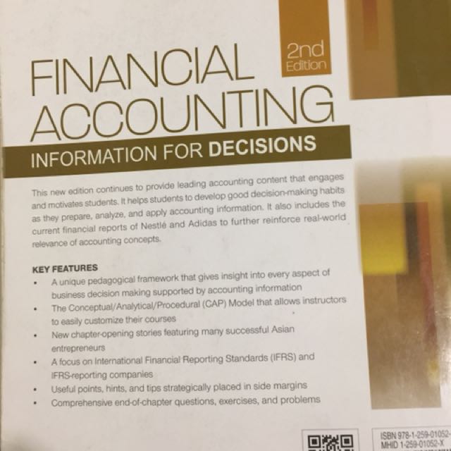 ACC1002 Financial Accounting Textbook, Hobbies & Toys, Books ...