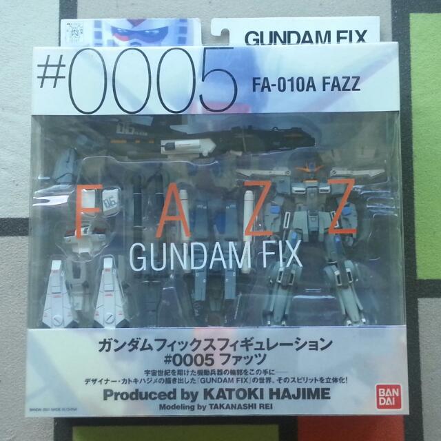 Reserve Pending*** Bandai 1/144th Scale GFF #0005 FA-010A FAZZ Full Armour Double Zeta Gundam ...