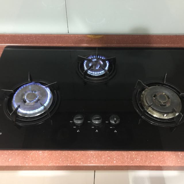 Ellane Gas Hob 3 burner, TV & Home Appliances, Kitchen Appliances, Hobs ...