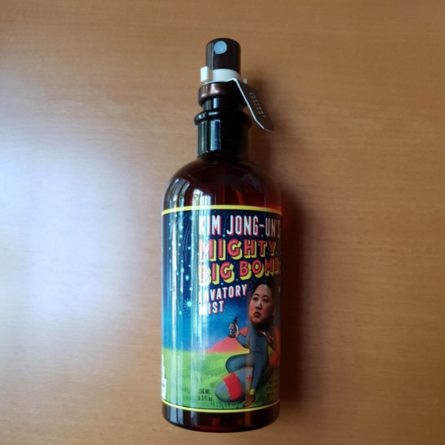 Kim Jong-Un's Mighty Big Bomb Lavatory Mist, Everything Else on Carousell