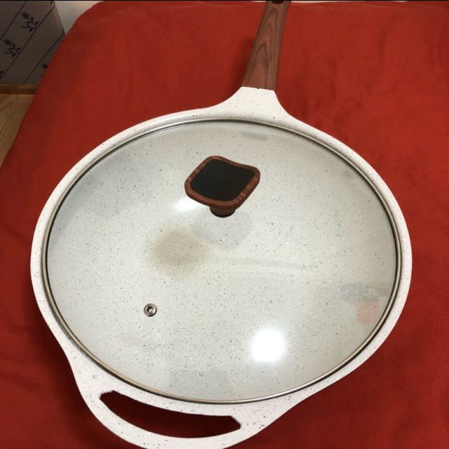 Oasis Swiss Chefology Marble Ceramic 32cm Wok, TV & Home Appliances ...