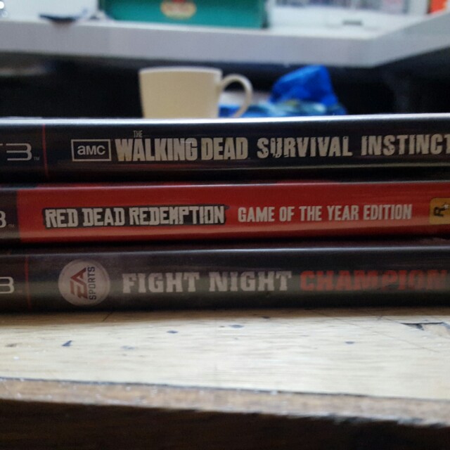 PS3 Games (Red Dead, Fight Night, Walking Dead), Video Gaming, Video ...