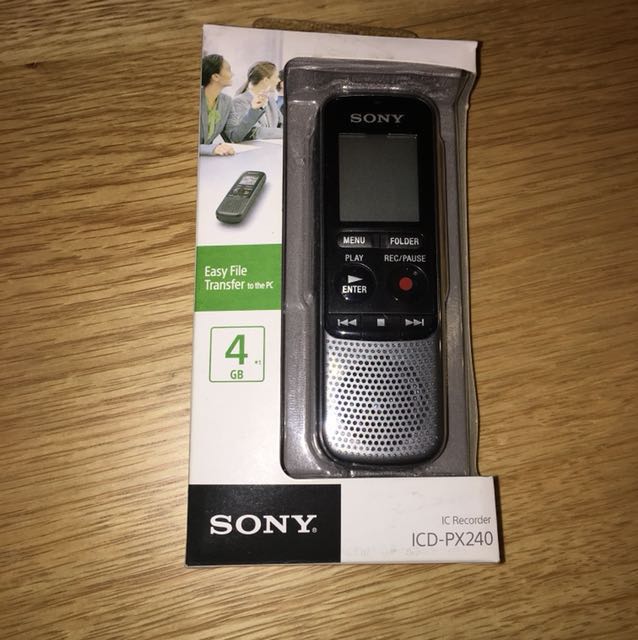 Sony voice recorder, Audio, Voice Recorders on Carousell