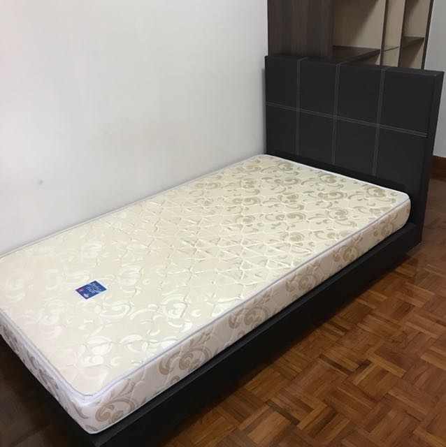 Super Single Bed, Furniture & Home Living, Furniture, Bed Frames ...