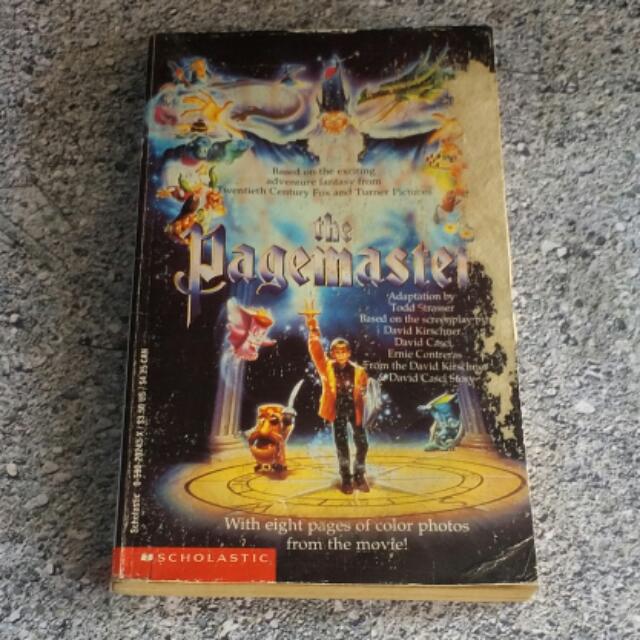 Vintage The Pagemaster Book, Hobbies & Toys, Books & Magazines ...