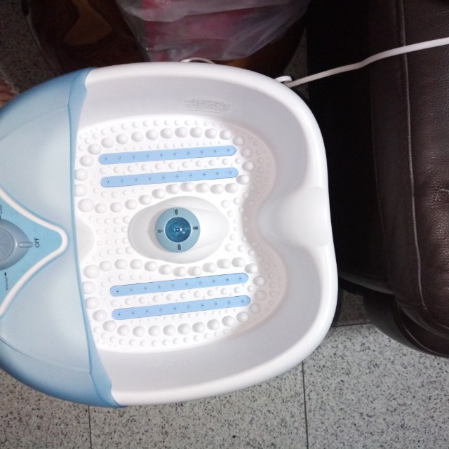 Watson foot massager with bubble and vibration massage, Health ...