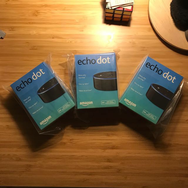 Amazon Echo Dot 2 (Black), TV & Home Appliances, TV & Entertainment ...