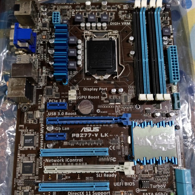 ASUS P8Z77-V LK Motherboard (LGA 1155), Computers & Tech, Parts & Accessories, Networking on ...