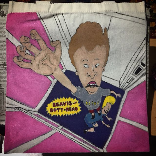Beavis and Butthead HAND PAINTED, Hobbies & Toys, Stationary & Craft ...