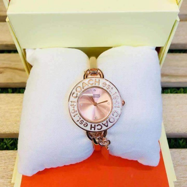 Coach bangle watch with original box, Women's Fashion, Watches ...
