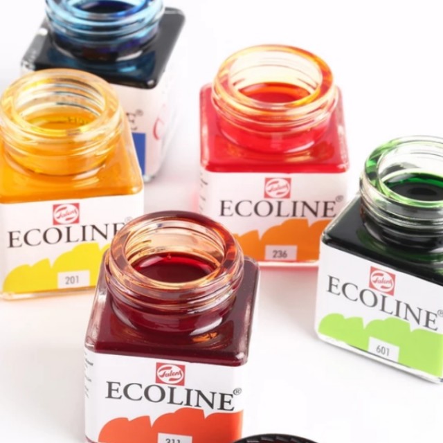 Ecoline Liquid Watercolor Ink (PO), Hobbies & Toys, Stationery & Craft ...