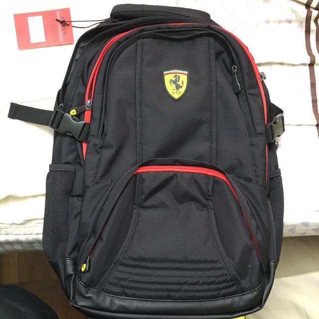 Ferrari Backpack, Men's Fashion, Bags, Backpacks on Carousell