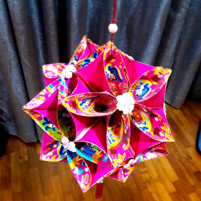 Handmade Ang Pao lantern, Furniture & Home Living, Home Decor, Other ...