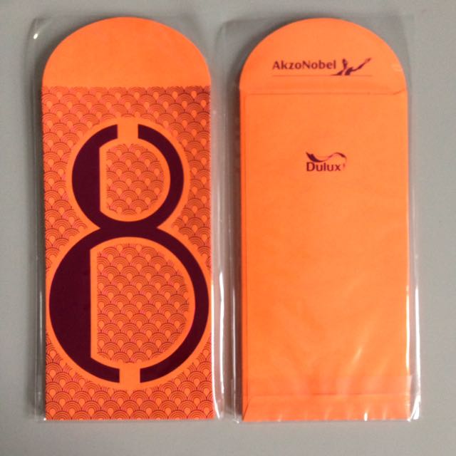 ICI Akzo Nobel Red Packet Orange, Everything Else on Carousell