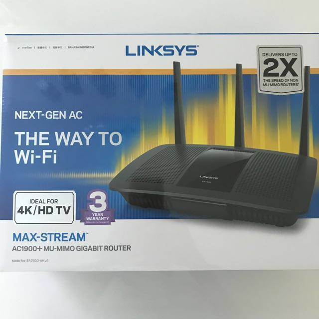Linksys Smart WiFi Router, Computers & Tech, Laptops & Notebooks on ...